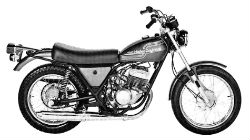 HARLEY DAVIDSON SS250, SX250 (1975-1978) - 250CC - HARLEY DAVIDSON ...